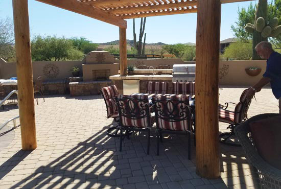 Outdoor Kitchens Mesa by Sonoran Landscape Design, Inc. Arizona 480-252 ...