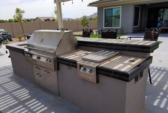 Outdoor Kitchens Mesa by Sonoran Landscape Design, Inc. Arizona 480-252 ...