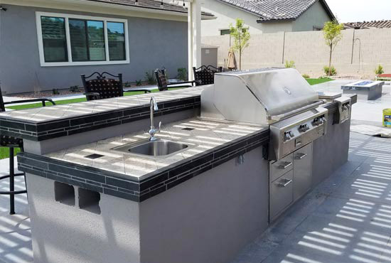 Outdoor Kitchens Mesa by Sonoran Landscape Design, Inc. Arizona 480-252 ...
