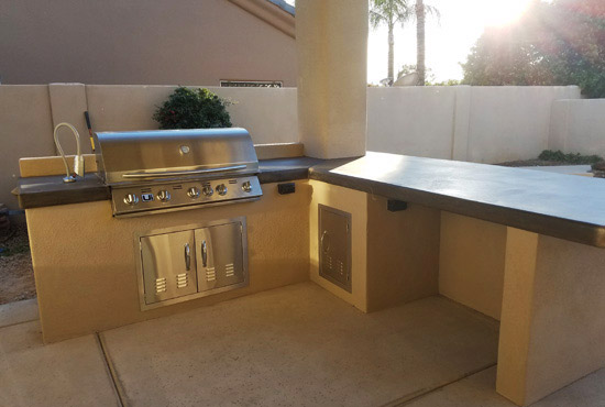 Outdoor Kitchens Mesa by Sonoran Landscape Design, Inc. Arizona 480-252 ...