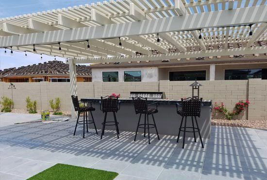 Custom Ramadas and Pergolas Mesa by Sornoran Landscape Design, Inc ...