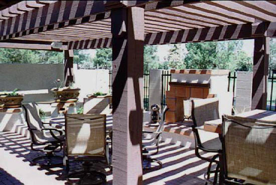 Custom Ramadas and Pergolas Mesa by Sornoran Landscape Design, Inc ...
