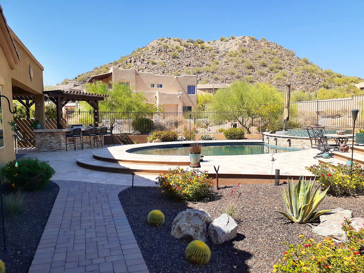 Outdoor Living Photo Galleries Mesa by Sonoran Landscape Design, Inc ...