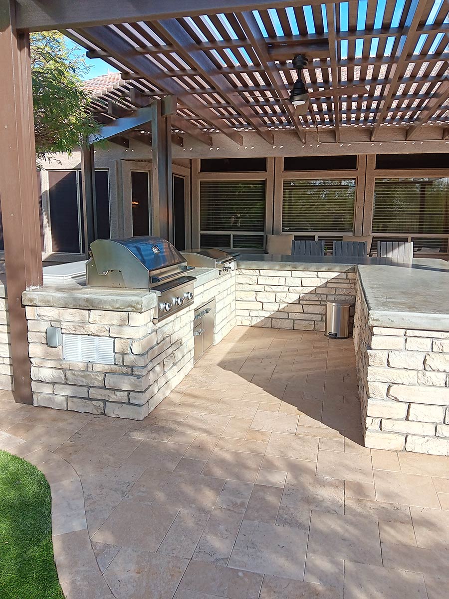Custom Ramadas and Pergolas Mesa by Sornoran Landscape Design, Inc ...