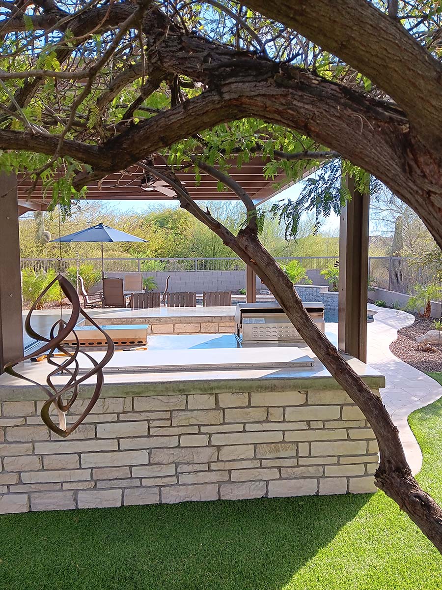 Custom Ramadas and Pergolas Mesa by Sornoran Landscape Design, Inc ...