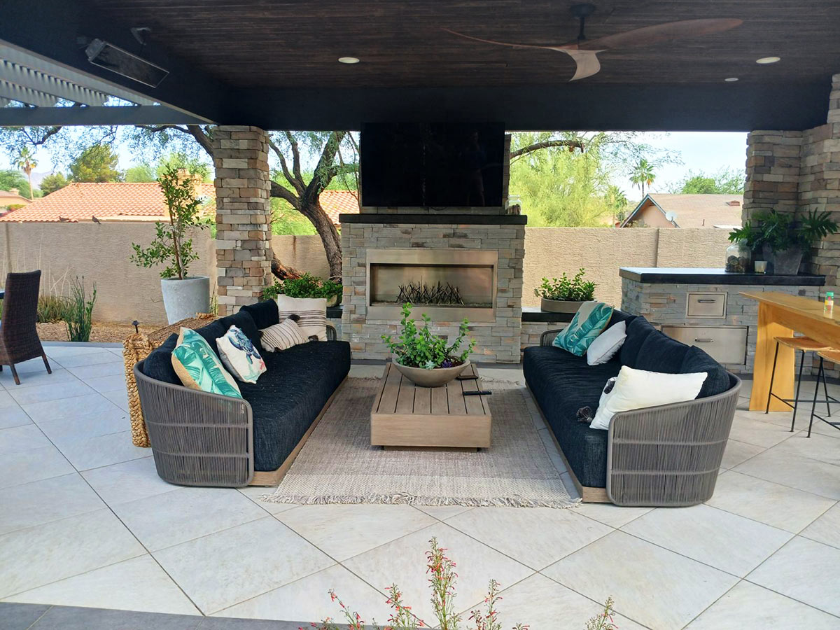 Custom Ramadas and Pergolas Mesa by Sornoran Landscape Design, Inc ...